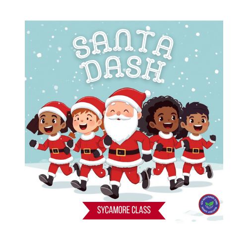 Sycamore Class Keep Hatch School PA Santa Dash 2025 | SuperKind
